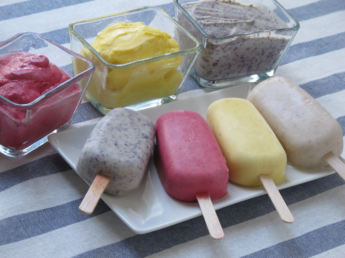 Cómo hacer helados light en casa