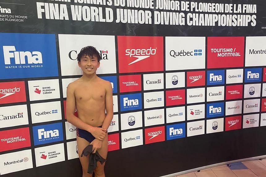 ℹ Clavados: el adolescente de Singapur Max Lee finaliza cuarto en el ...